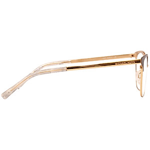 Michael Kors ADRIANNA IV MK3012 Eyeglass Frames 1203-51 - Matte Gunmetal/Rose MK3012-1203-51