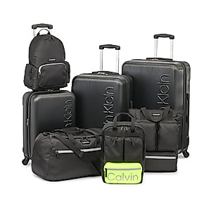 Calvin Klein Women's Casual Lightweight Backpack, Black, One Size