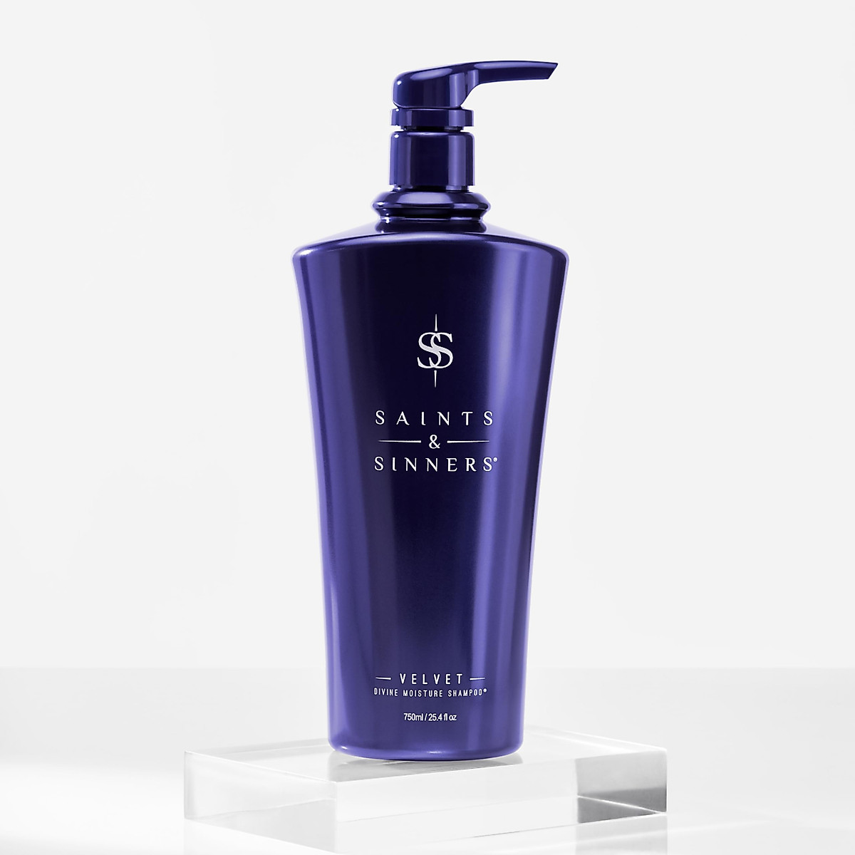 Saints & Sinners Award-Winning Velvet Divine Moisture Shampoo for Dry, Damaged, Colored Treated Hair – Repair, Replenish, Renew, Add Shine