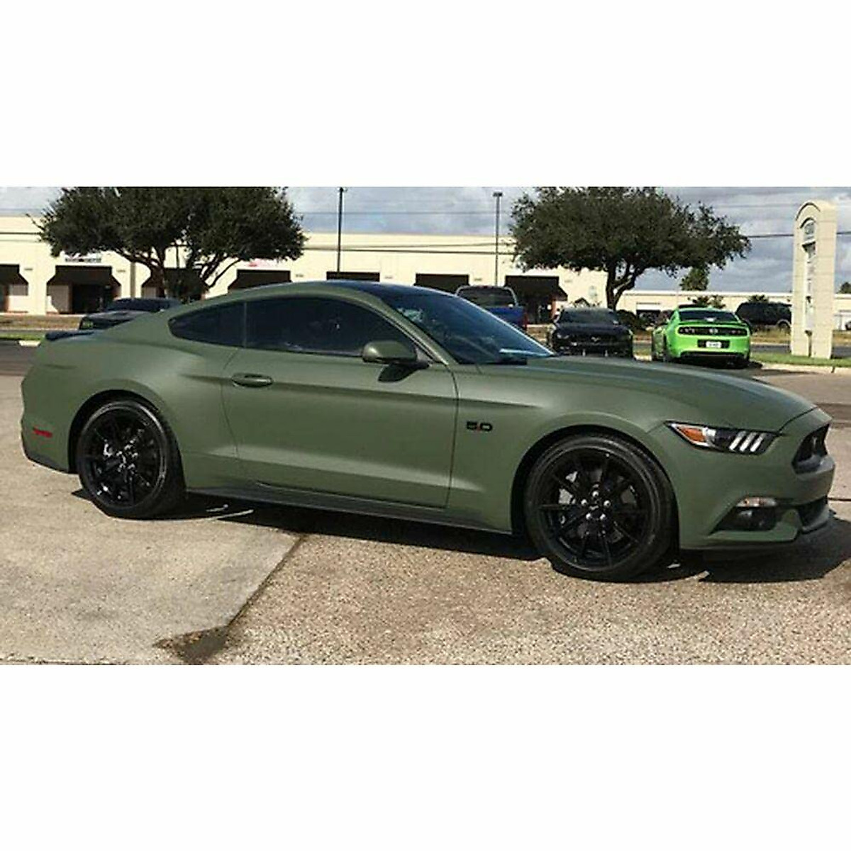 3M 1080 M26 Matte Military Green 5ft x 1ft (5 sq/ft) Car Wrap Vinyl Film