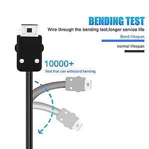 Xahpower 2Pack 10Ft NES Classic Controller Extension Cable, SNES Extension Power Cord for Super Nintendo SNES Classic Edition Controller (2017) / Mini NES Classic Edition (2016)/ Wii/Wii U Controller