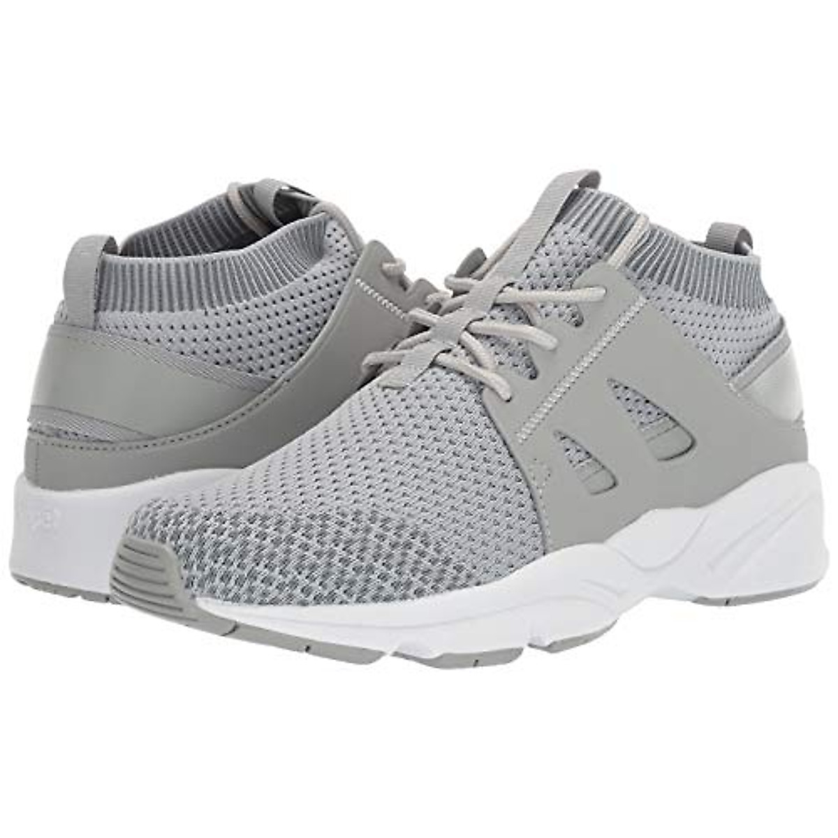 Propet Women's Stability Strider Shoe, Grey, 5 Wide Wide US