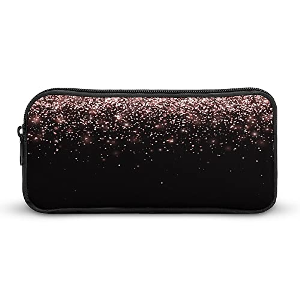 Rose Gold Particles Pencil Case Pencil Pouch Coin Pouch Cosmetic Bag Office Stationery Organizer