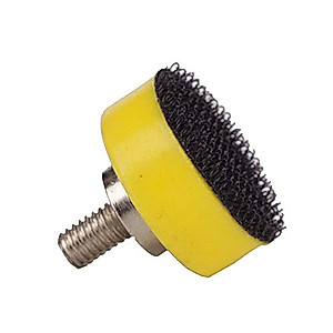 Ouya 10PCS M6 Thread 1" Velcro Backing Pad Hook and Loop Plate for Air Sander and Dual Action Car Polisher Pack
