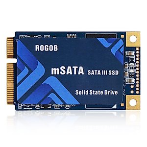 ROGOB 512GB mSATA SSD SATA III 6Gb/s Small Form Internal Solid State Drive Mini Hard Disk for Ultrabook Desktop PC Laptop (30 x 50mm)