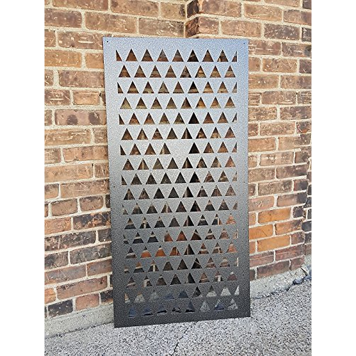 Triangle1US - Privacy Screen Metal Garden Fence Decor Art