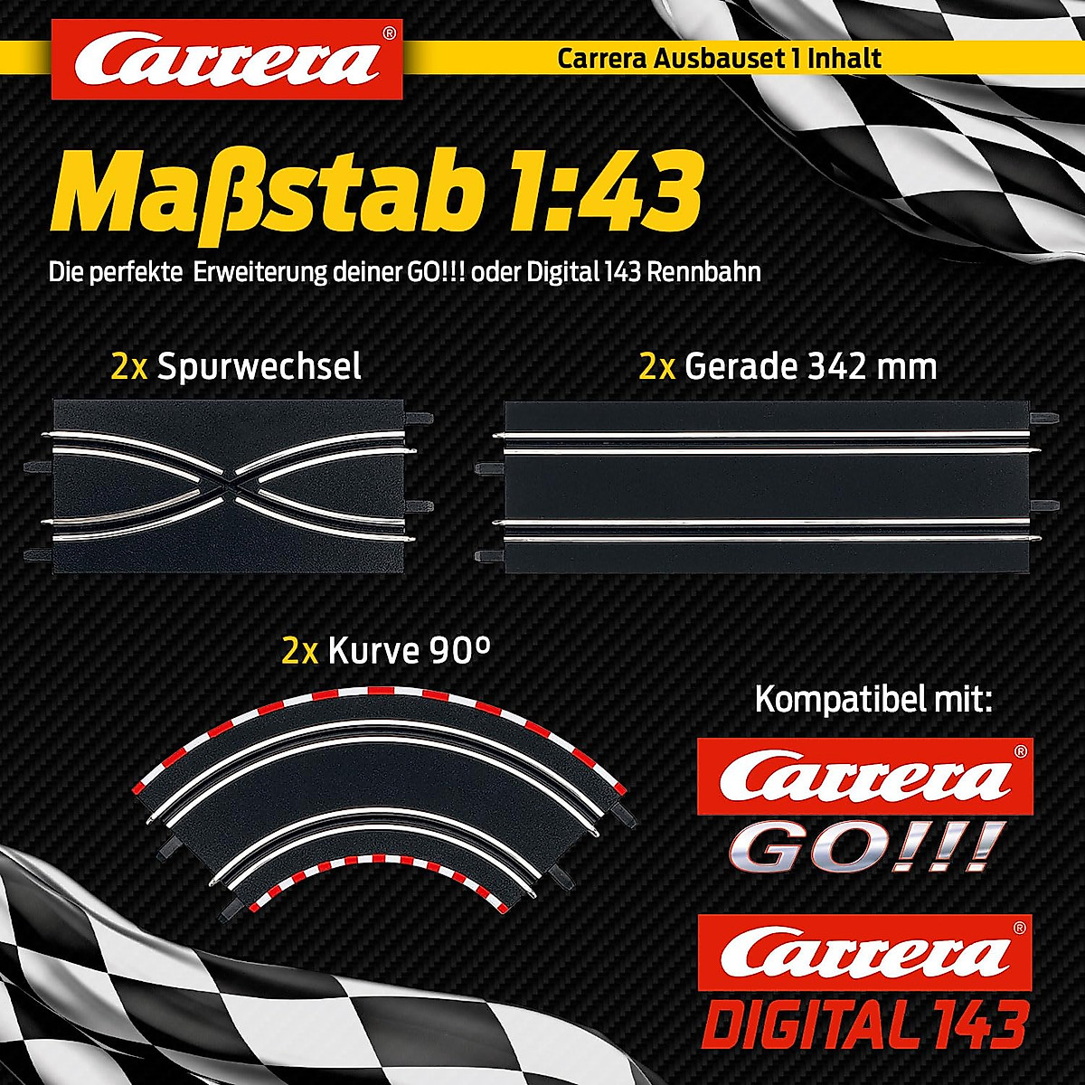 Carrera GO!!! 61600 Extension set 1