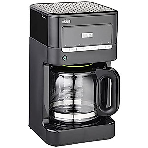 Braun Brew Sense Drip Coffee Maker (KF7000BK), Black