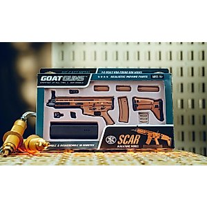 GoatGuns FN Scar Model | Officially Licensed | 1:3 Scale Diecast Metal Build Kit