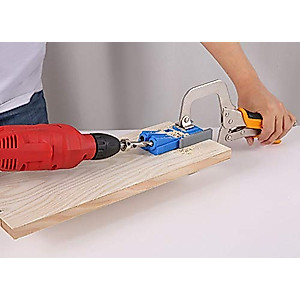 Workmates Spliceable Pocket Hole Jig/Pocket Hole Jig kit with 9 inch clamp/two hole pocket screw jig