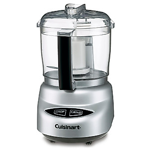 Cuisinart DLC-2ABC Mini-Prep Plus 24-Ounce Food-Processors, 3 Cup, Brushed Chrome and Nickel