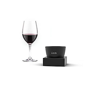 Ullo Wine Purifier with 4 Selective Sulfite Filters. Remove Sulfites and Histamines, Restore Taste, Aerate, and Experience the Magic of Ullo purified wine.