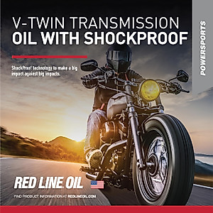 Red Line RED42804 V-Twin Transmission Oil, 1 Quart, 1 Pack