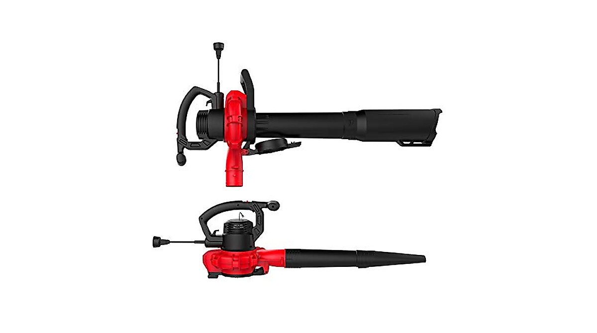 Hyper Tough 12-Amp Electric Blower & Mulcher with 250 mph Power