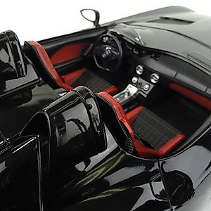 PowerTRC 1:12 Remote Control Mercedes-Benz SLR | RC Electric Sport Hobby Racing Car Model for Boys, Girls & Adults (Black)