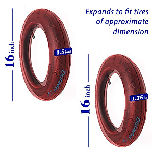 Replacement Parts/Accessories to fit Thule Jogger Stroller Products for Babies, Toddlers, and Children (2X 16" Inner Tubes)