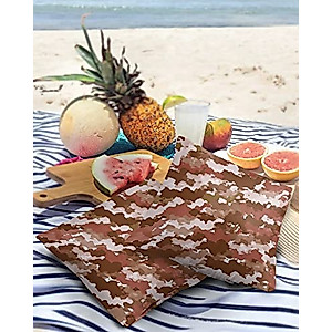 Meet 1998 Throw Pillow Covers 16x16 - Set of 2 Waterproof Pillow Cushion Cases,Camouflage Netting Camo Pillowcases Decorative Outdoor Pillow Cover for Sofa Couch Bedroom