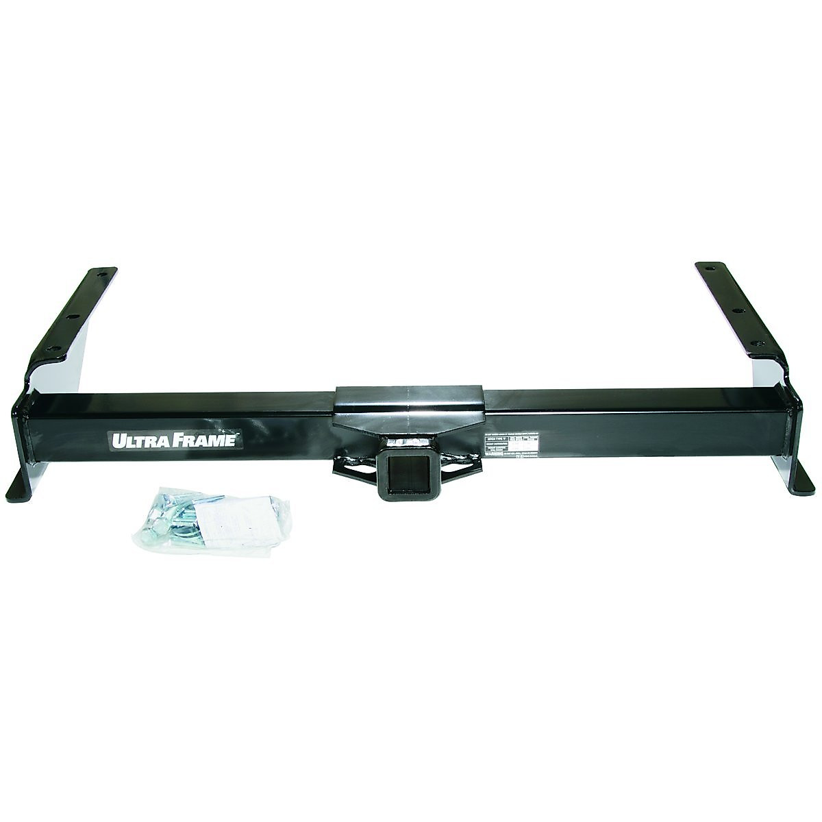 Draw-Tite 41906 Class 4 Ultra Frame Trailer Hitch, 2 Inch Receiver, Black, Compatible with Select Ford E-350 Econoline Super Duty, Ford E-350 Econoline, Ford E-250 Econoline, Ford E-150 Econoline
