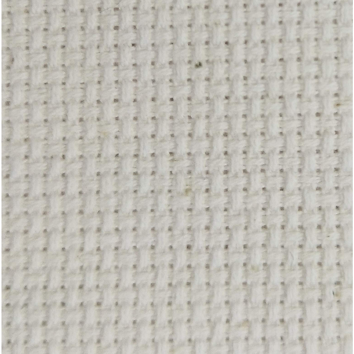 19" x 28" 14CT Counted Cotton Aida Cloth Cross Stitch Fabric (Natural)