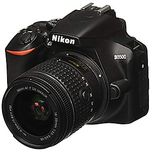 Nikon D3500 W/ AF-P DX NIKKOR 18-55mm f/3.5-5.6G VR Black