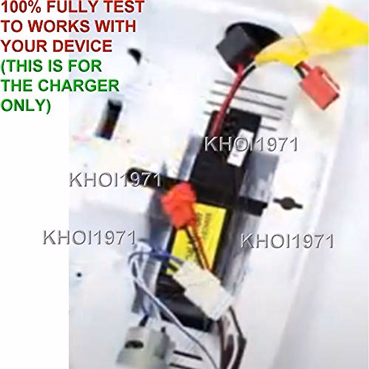 KHOI1971 Wall Charger AC Adapter Compatible with ROLLPLAY Volkswagen Beetle Ride on W486 W486TG W486TG-R W486AC 6V Battery