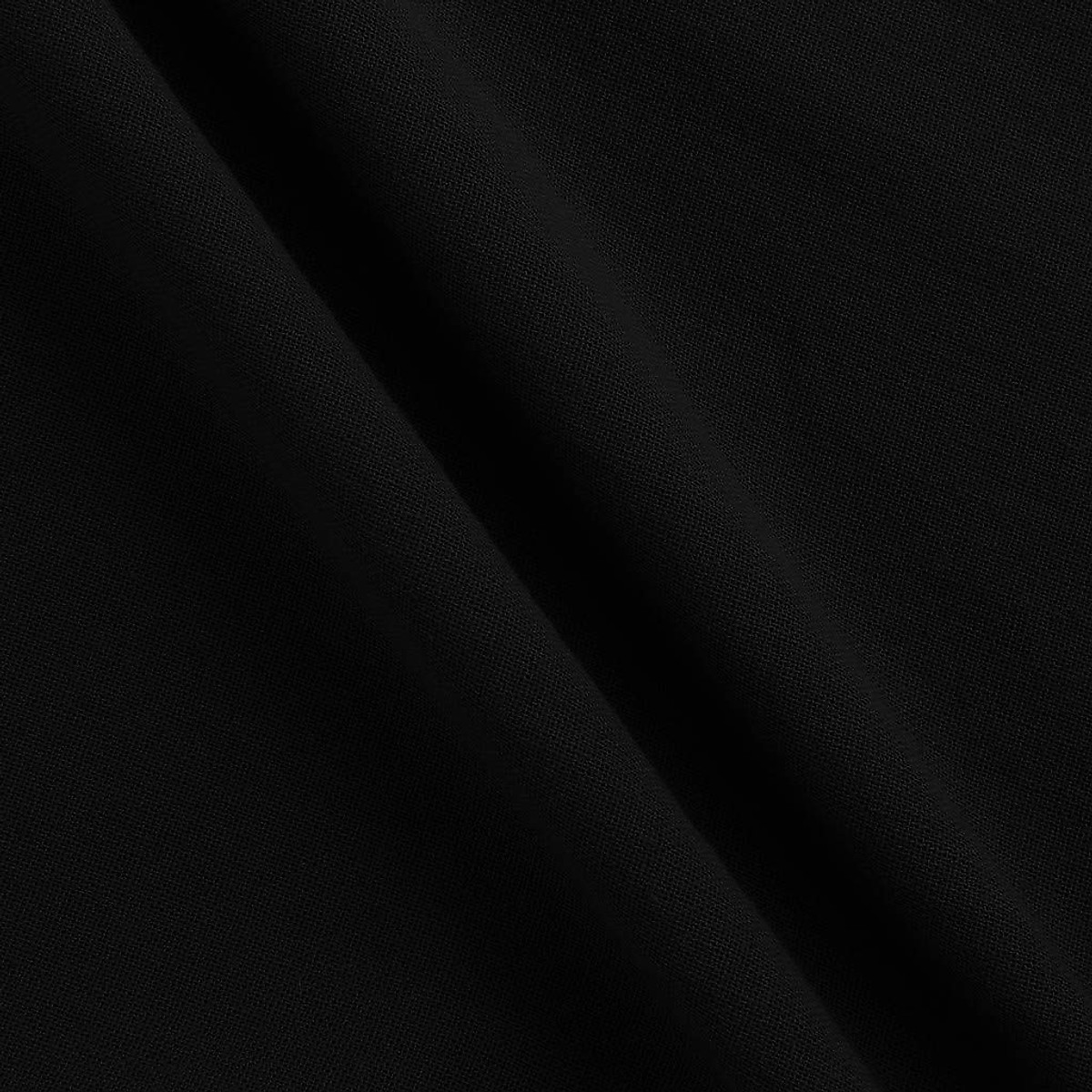 Long Linen Pants for Women Tall, Wide Leg Pants for Women Summer High Waisted Boho Cotton Linen Palazzo Pants Casual Flowy Lounge Trousers with Pockets Black XL