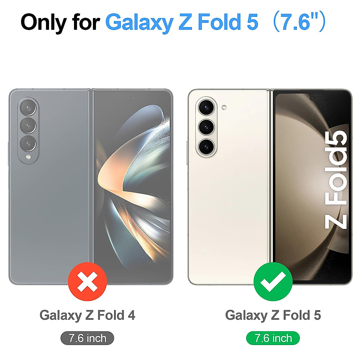 Antsturdy for Samsung Galaxy Z Fold 5 case Wallet Women with 【S Pen Holder】,Galaxy Z Fold 5 Phone case with Card Holder Strap PU Leather RFID Blocking Flip Folio Cover Credit Slots Men,Black