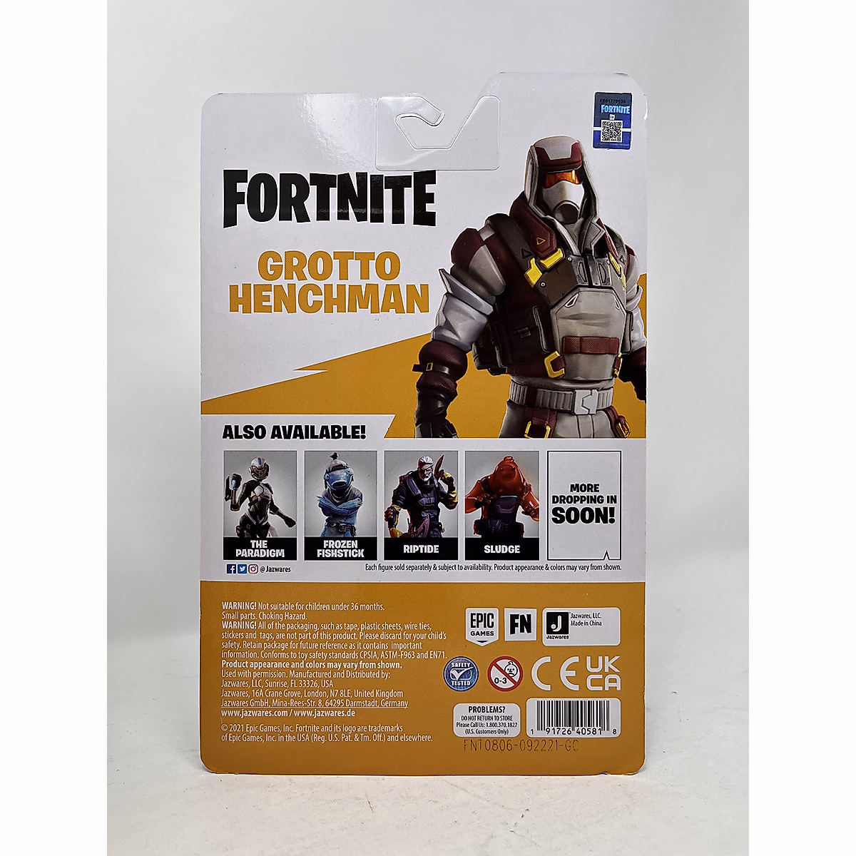 FORTNITE 4" Solo Mode Grotto Henchman Articulated Action Figure