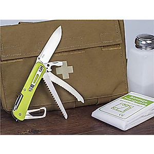 RUIKE Multifunctional Knive, Yellow-Green, G10 (LD43)