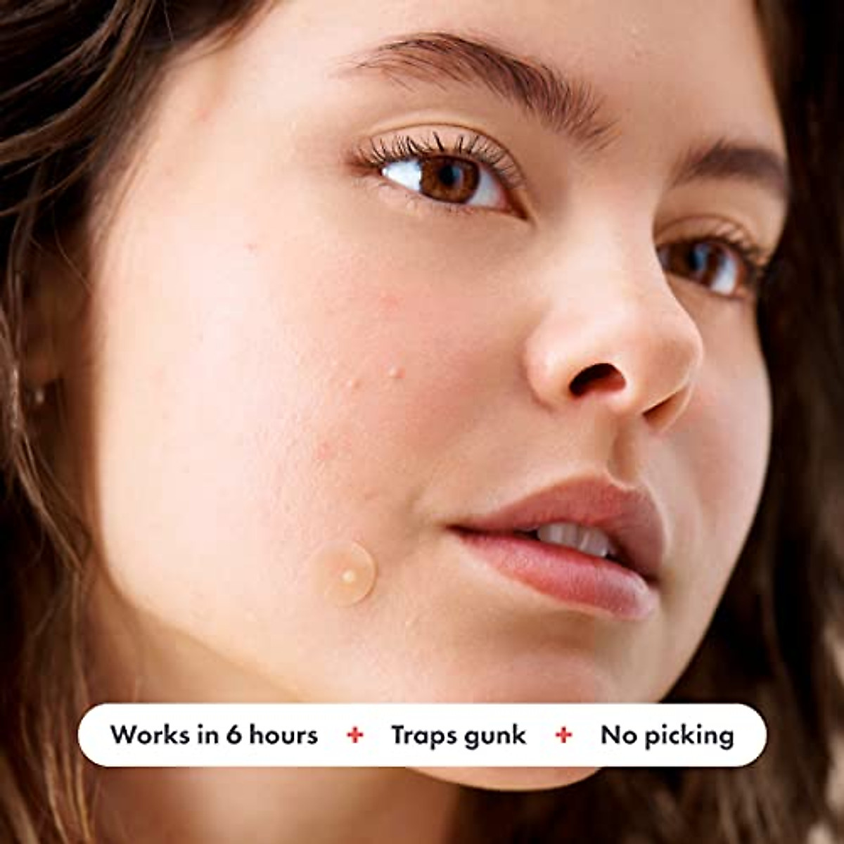 Mighty Patch Original from Hero Cosmetics - Hydrocolloid Acne Pimple Patch for Covering Zits and Blemishes, Spot Stickers for Face and Skin, Vegan-friendly and Not Tested on Animals (72 Count)