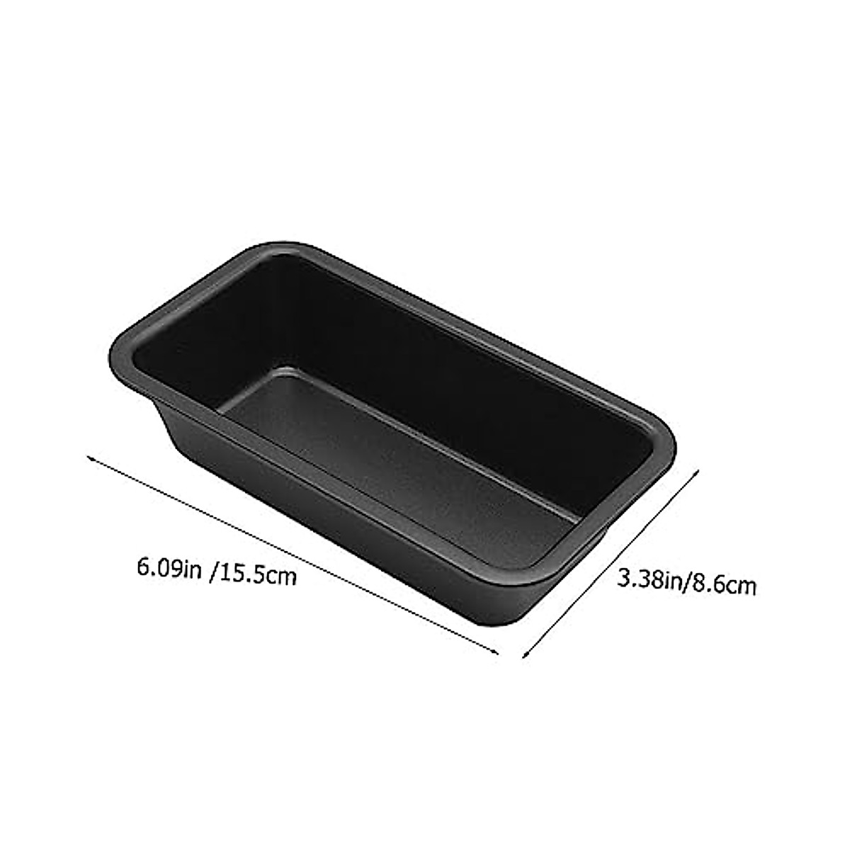 UPKOCH 6 Pcs bread toast box toast baking tray loaf baking tray baking toast non- stick bread cake puck mold nonstick bread tin cake stencil baking bread carbon steel Cheese non stick