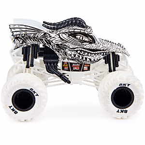Monster Jam, Official Dragon Monster Truck, Collector Die-Cast Vehicle, 1:24 Scale