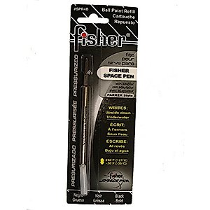 Fisher Refill Black Bold Point Ballpoint Pen - SPR4B