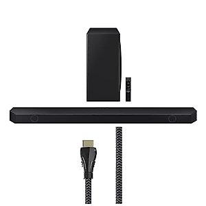 SAMSUNG HW-Q800C 5.1.2ch Soundbar and Subwoofer with Dolby Atmos with a SAC-21HDMI2 2m HDMI Cable with 8K/60Hz Support (2023)(USED)