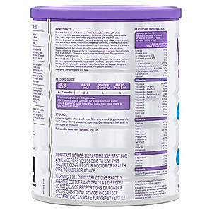 Bubs Goat Milk Follow-On Formula Stage 2, Babies 6-12 months, Made with Fresh Goat Milk, 28.2 oz