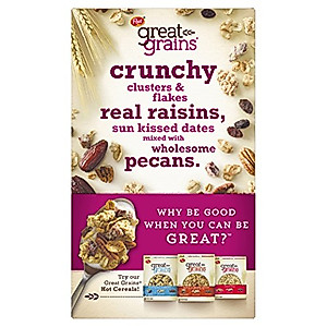 Post Great Grains Raisins, Dates & Pecans Whole Grain Cereal, 16 Ounce