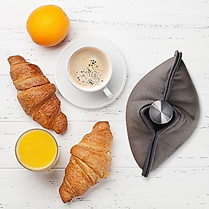 Muldale French Press Cozy Cover - Designed to Keep your Coffee Pot Insulated - Easy to Use Coffee Warmer Jacket - Cafetiere Cosy Accessories for Multiple Sizes in Charcoal Grey