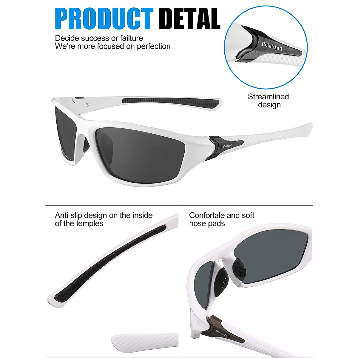 Treela 18 Pairs Polarized Sport Sunglasses for Men Bulk Multipack Fit over Sunglasses Wrap Around Sun Glasses for Women Men Summer Cycling Running Fishing Driving Sunglasses