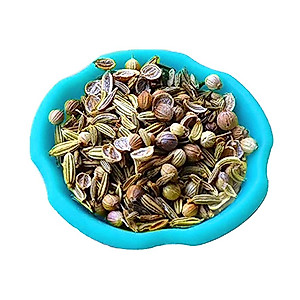 DelighTeas Organic Digest & Detox CCF Tea | Ayurvedic Cumin, Coriander, Fennel Loose Leaf Tea for Digestion, Detox, Cleanse | USDA Organic, Non-GMO, Caffeine Free, Sugar Free | 20 Servings, 1.5 oz.