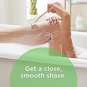 Schick Intuition Bamboo Disposable Razors for Women, 3ct