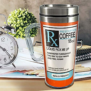 Spoontiques - Insulated Travel Mugs - Acrylic and Stainless Steel Drink Cup - Harry Potter