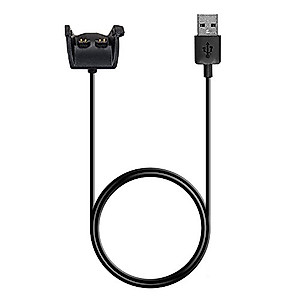 Charger for Garmin Vivosmart HR/HR+, Replacement Charging Cable Cord for Garmin Vivosmart HR/HR+ Activity Tracker [3.3ft/100cm]