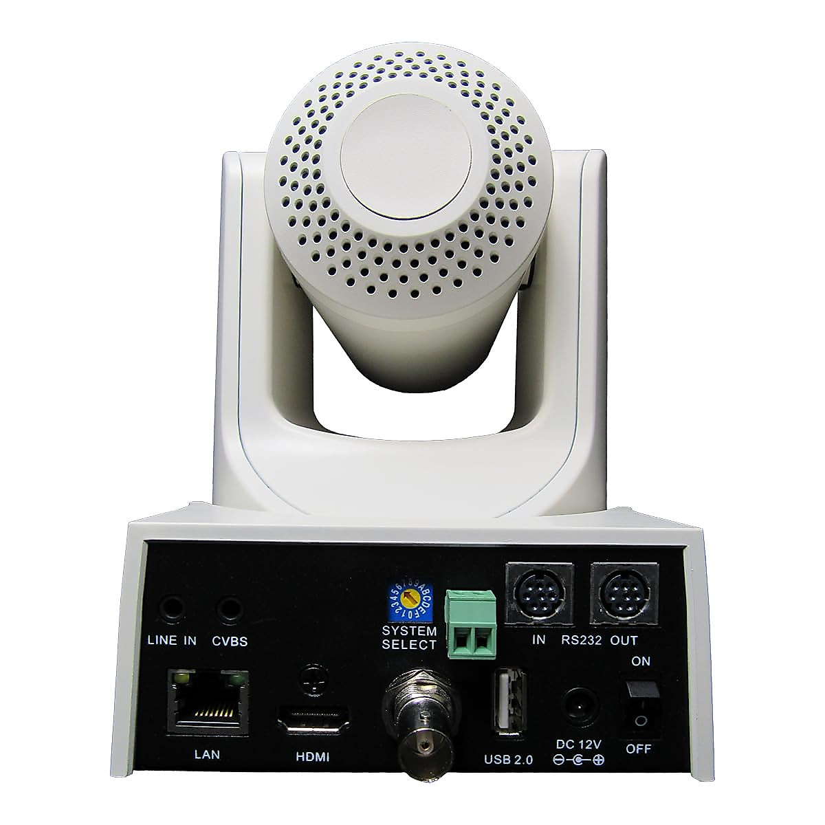 PTZOptics Live Streaming Cameras - 1080P Indoor PTZ Cameras with SDI, HDMI and IP Control + PoE (30X-SDI, White)