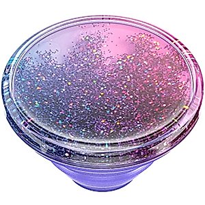 PopSockets PopTop (Top only. Base Sold Separately) Swappable Top for PopSockets Phone Grip Base, Tidepool PopTop - Glitter Ombre