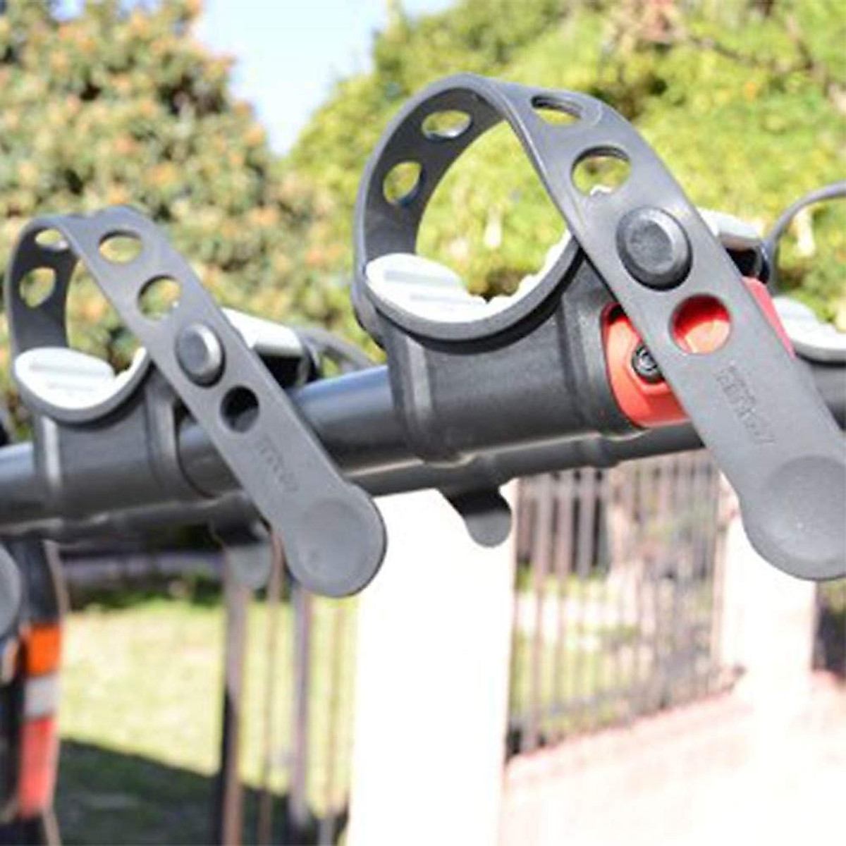 Allen Sports Premier Hitch Mounted 4-Bike Carrier for Vehicles with External Spare Tires, Model S645