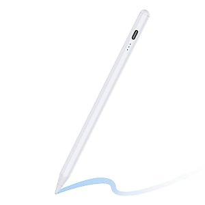 Stylus Pencil for Apple iPad Air 2024 11/13 inch M2, iPad Pro 13/12.9/11-inch, iPad Air Pencil 6/5/4/3th Generation, iPad Pro Pencil 3/4/5/6th Generation, Compatible (2018-2024) with Fast Charge