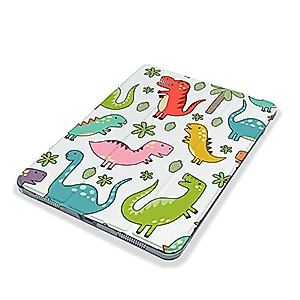 Cute Dino Kid Colorful case Compatible with iPad Mini Air Pro 7.9 8.3 9.7 10.2 10.9 11 12.9 inch Pattern Cover New 2022 2021 Trifold Stand 3 4 5 6 7 8 9 Generation 560 (11" Pro 1/2/3 gen)