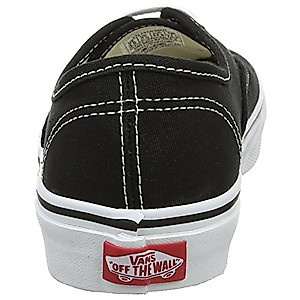 Vans Kids Authentic Black/True White Skate Shoe 13.5 Kids US