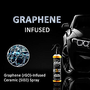 Ethos Resist - UV Ceramic Coating for Cars - Reduces Water Spotting - Enhances Coatings - Graphene Ceramic Coating Protection for Car, Boat, RV, Truck