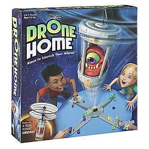 Drone Home — First Ever Game with a Real, Flying Drone — Great, Family Fun — for 2-4 Players — for Ages 8+